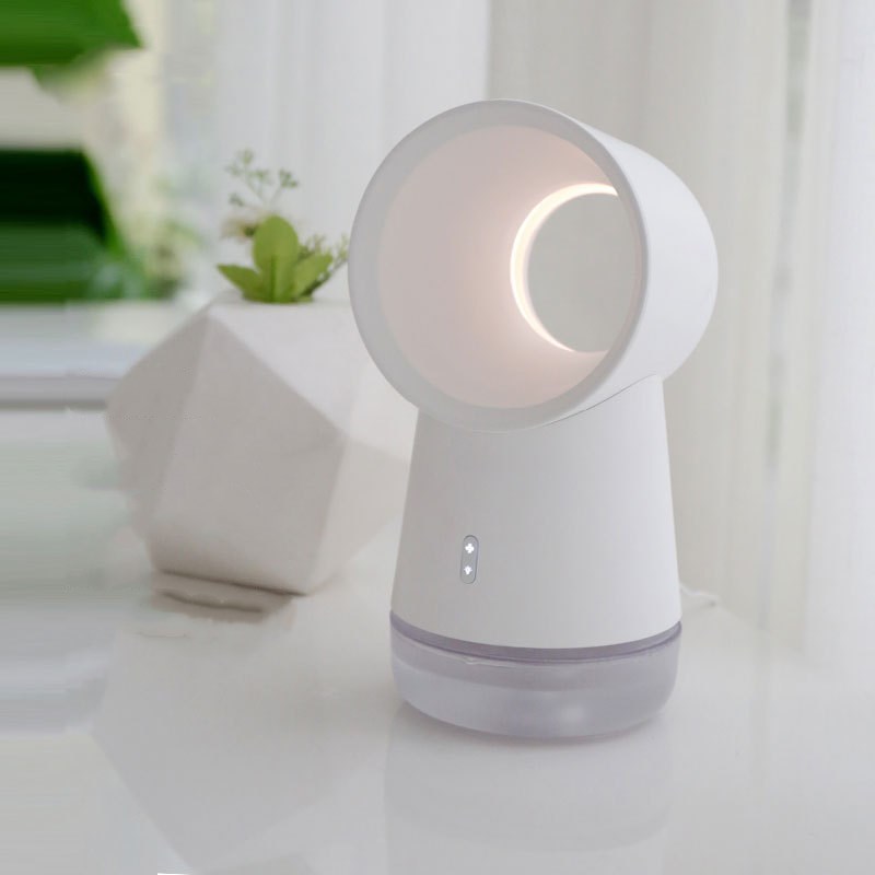Enhance Your Space with the Desktop Humidifier New Leafless Fan Humidi ...