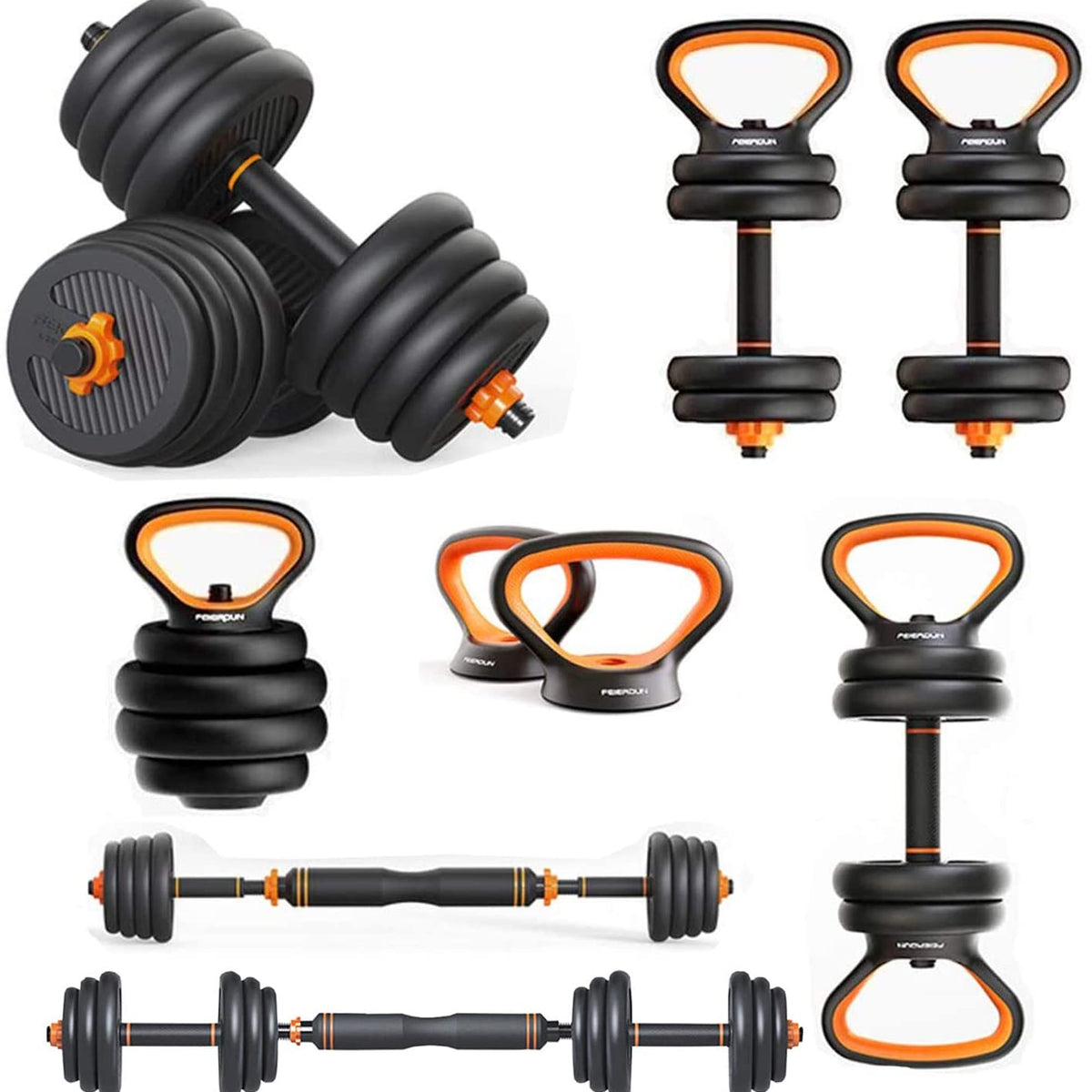 Transform Your Fitness Routine with Our Six In One Dumbbells Kettlebel ...